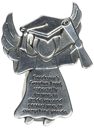 Cathedral Art (Abbey & CA Gift Graduation Angel Visor Clip, 2-1/2-Inch, Silver