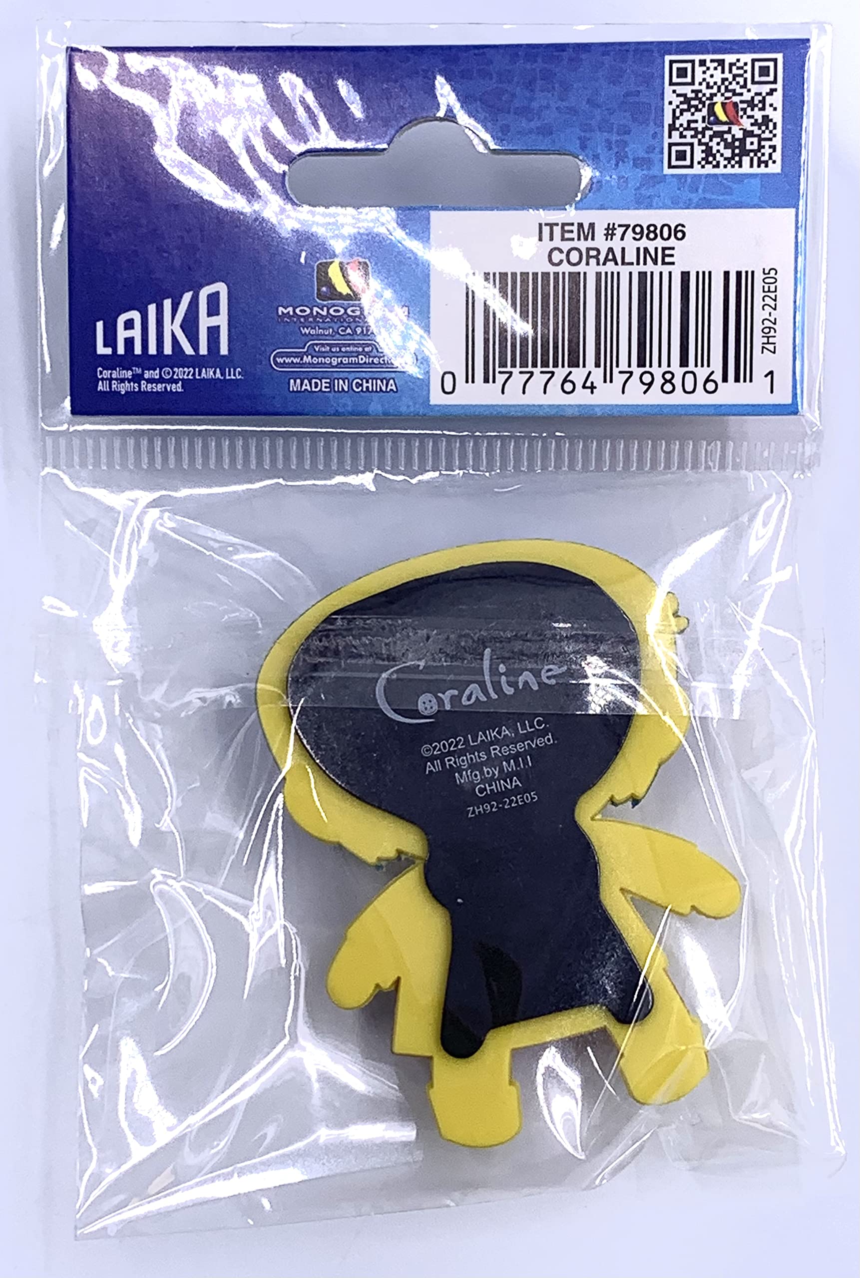 Coraline 3D Foam Magnet Set - Magnet for Refrigerators and Lockers