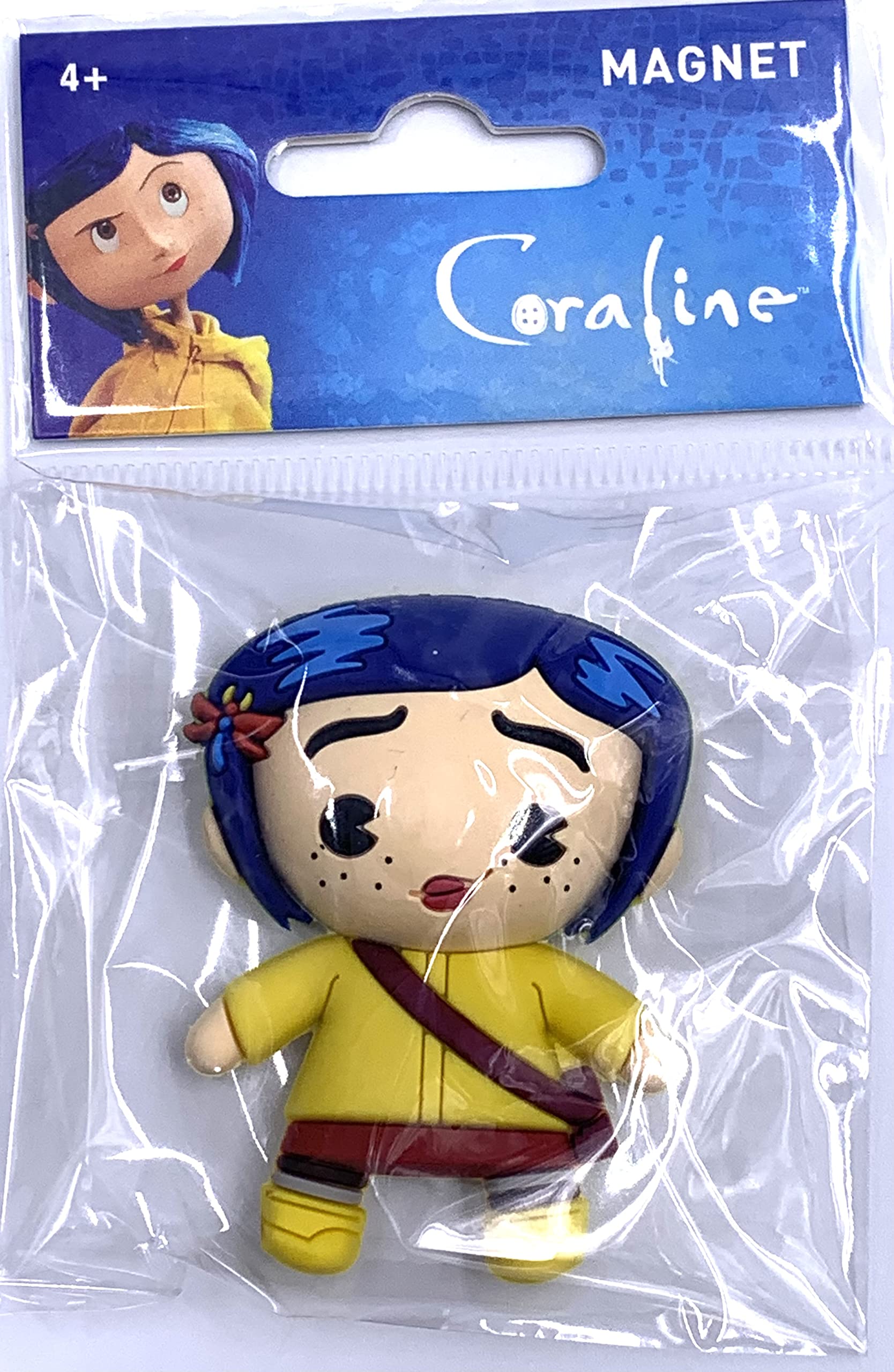 Coraline 3D Foam Magnet Set - Magnet for Refrigerators and Lockers