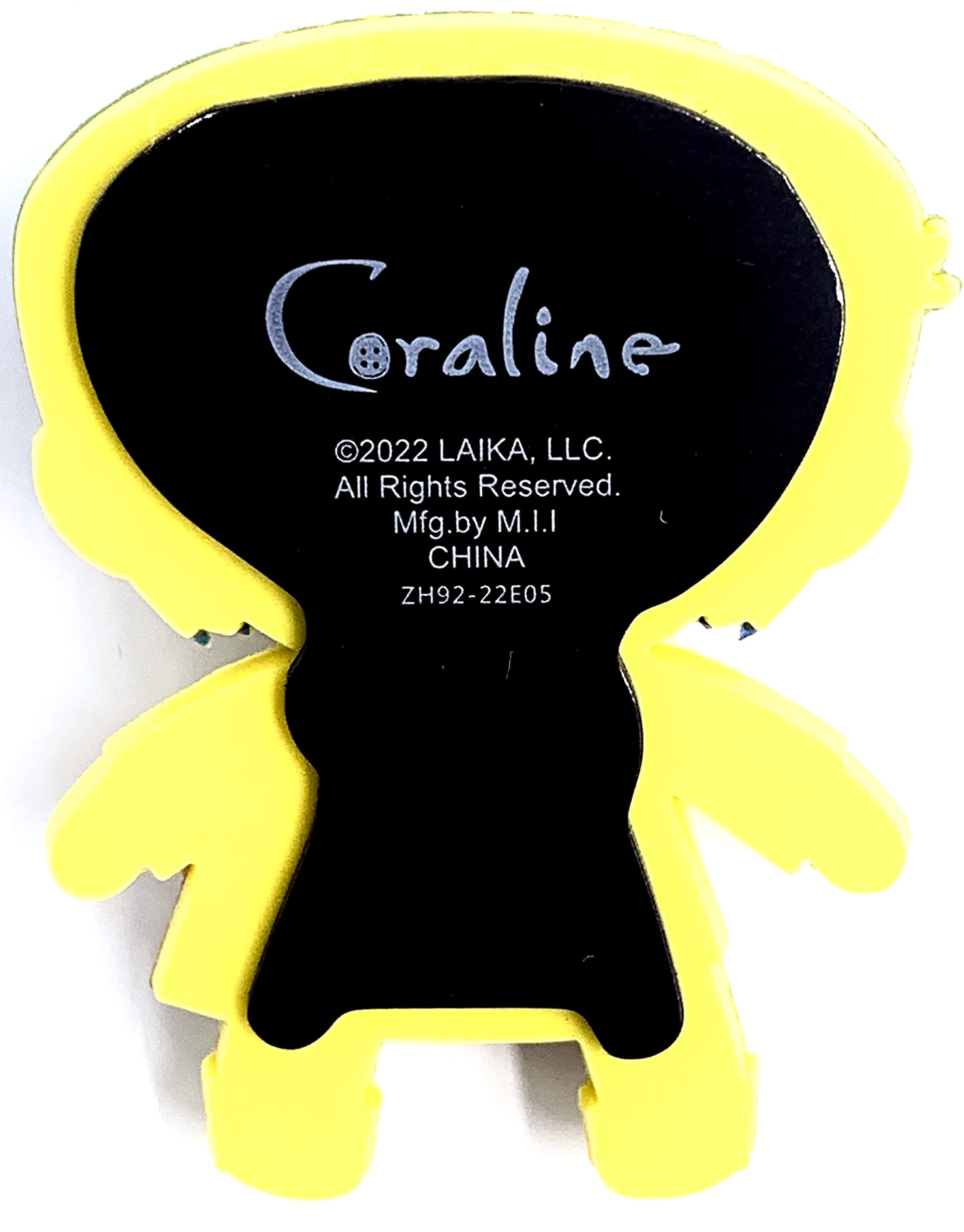 Coraline 3D Foam Magnet Set - Magnet for Refrigerators and Lockers