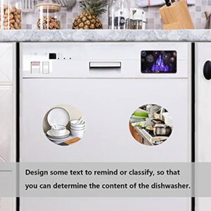 Castle with Fireworks Refrigerator Magnets, Fridge Magnets Dishwasher Magnet for Office Kitchen Cabinets Whiteboards Decorative Magnets 2 PCS