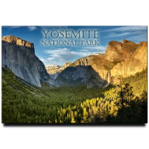 magnet sv yosemite fridge magnet california travel souvenir, true colors (ycs)