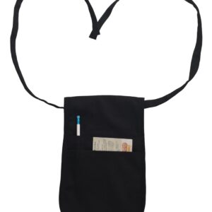 Fame F31 Black Stash and Store Money Pouch Apron and F51 Fame Cloth Belt