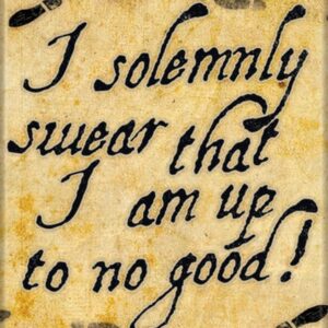 Ata-Boy Harry Potter I Solemnly Swear 2.5" x 3.5" Magnet for Refrigerators and Lockers…