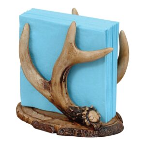 black forest decor antler napkin holder