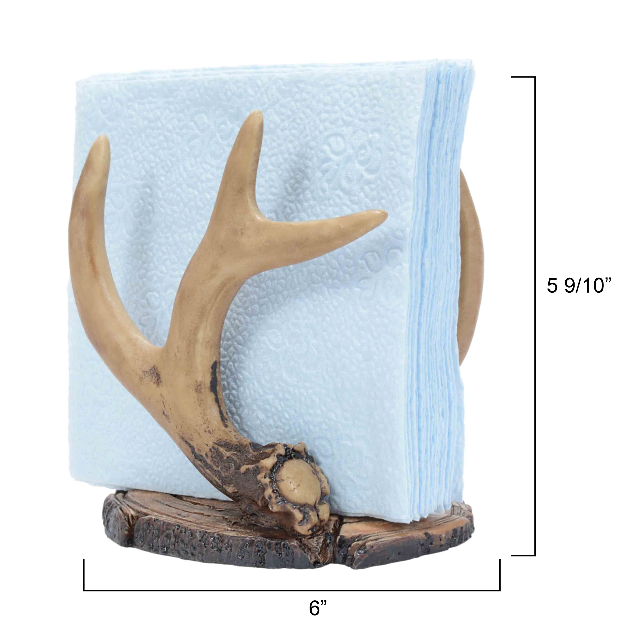 BLACK FOREST DECOR Antler Napkin Holder