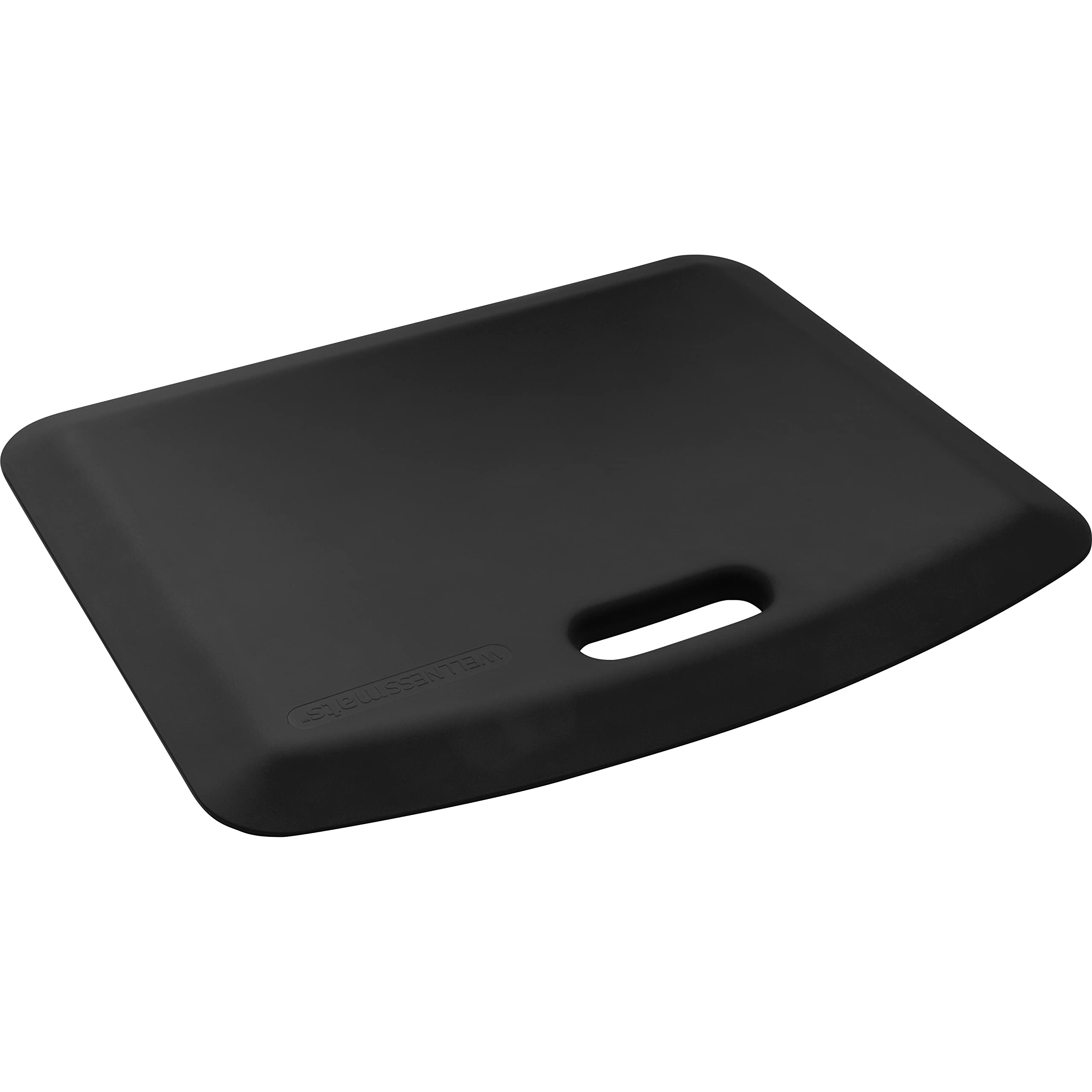 WellnessMats CompanionMat Anti-Fatigue Comfort & Support - Non-Slip with Handle - 18"x22"x 3/4" Black