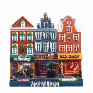 amsterdam holland 3d fridge magnet souvenir gift collection home kitchen decoration magnetic sticker amsterdam netherlands refrigerator magnet