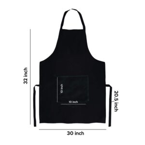 This is Going to be Delicious Apron Funny Apron with Pockets Gift for Men Women | Christmas / Thanksgiving Gift BBQ Grill Cooking Gift for Husband / Dad | Chef Kitchen Black Apron with pockets