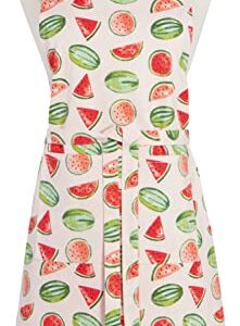 Now Designs Chef Apron, W28 x L32in, Watermelon