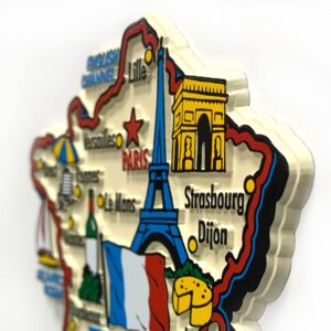 Poland Jumbo Country Map Magnet by Classic Magnets, Collectible Souvenirs Made in The USA