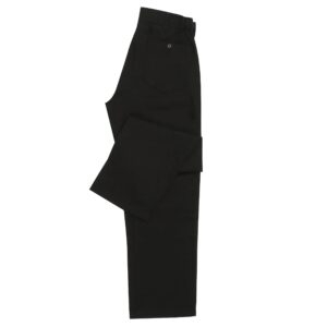 Chef Works Men's Professional Series Chef Pants, Black, Medium