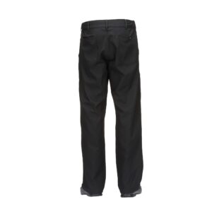 Chef Works Men's Professional Series Chef Pants, Black, Medium