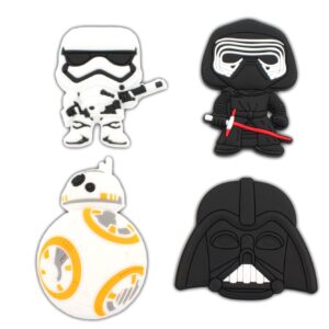 Finex - Set of 4 Large 3 inches - Star Wars Refrigerator Magnets Fridge Magnet Set for Locker