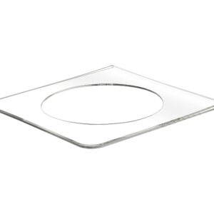 6 Pack Clear Acrylic Coasters Bar Decor Table Protection That Holds Cocktail Napkins by Marketing Holders