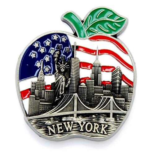 Color May Vary. Statue of Liberty, Empire State Building New York Souvenir Fridge NY Magnet - NYC Texi, Statue of Liberty, Empire State Building NYC Magnet (Pack 1)