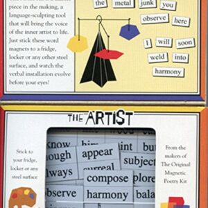 Magnetic Poetry - The Artist Kit - Words for Refrigerator - Write Poems and Letters on the Fridge - Made in the USA