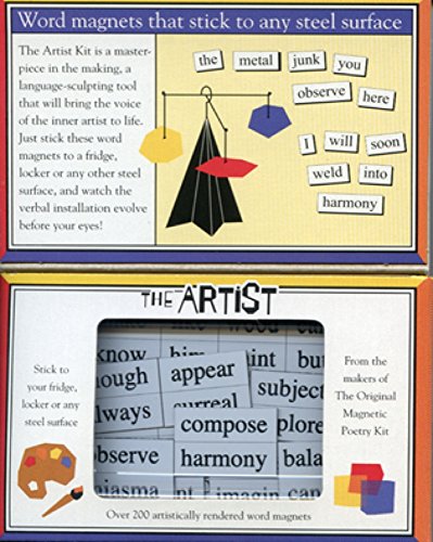 Magnetic Poetry - The Artist Kit - Words for Refrigerator - Write Poems and Letters on the Fridge - Made in the USA