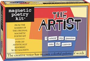 magnetic poetry - the artist kit - words for refrigerator - write poems and letters on the fridge - made in the usa