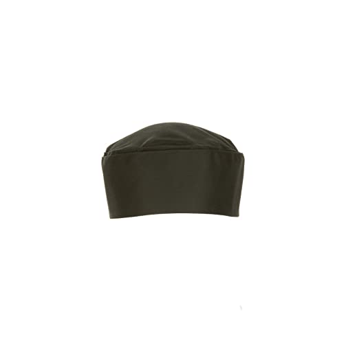 Chef Works Unisex Double-Rimmed Chef Beanie, Black, One Size