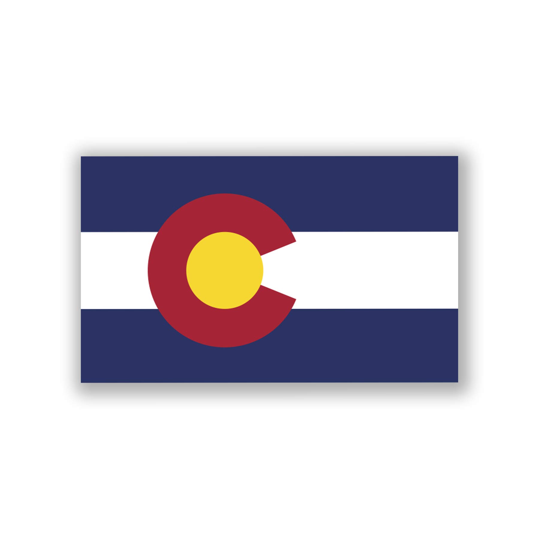 Colorado State Flag Magnet | 5-Inches by 3-Inches | Premium Quality Heavy Duty Magnet | MagnetPD312