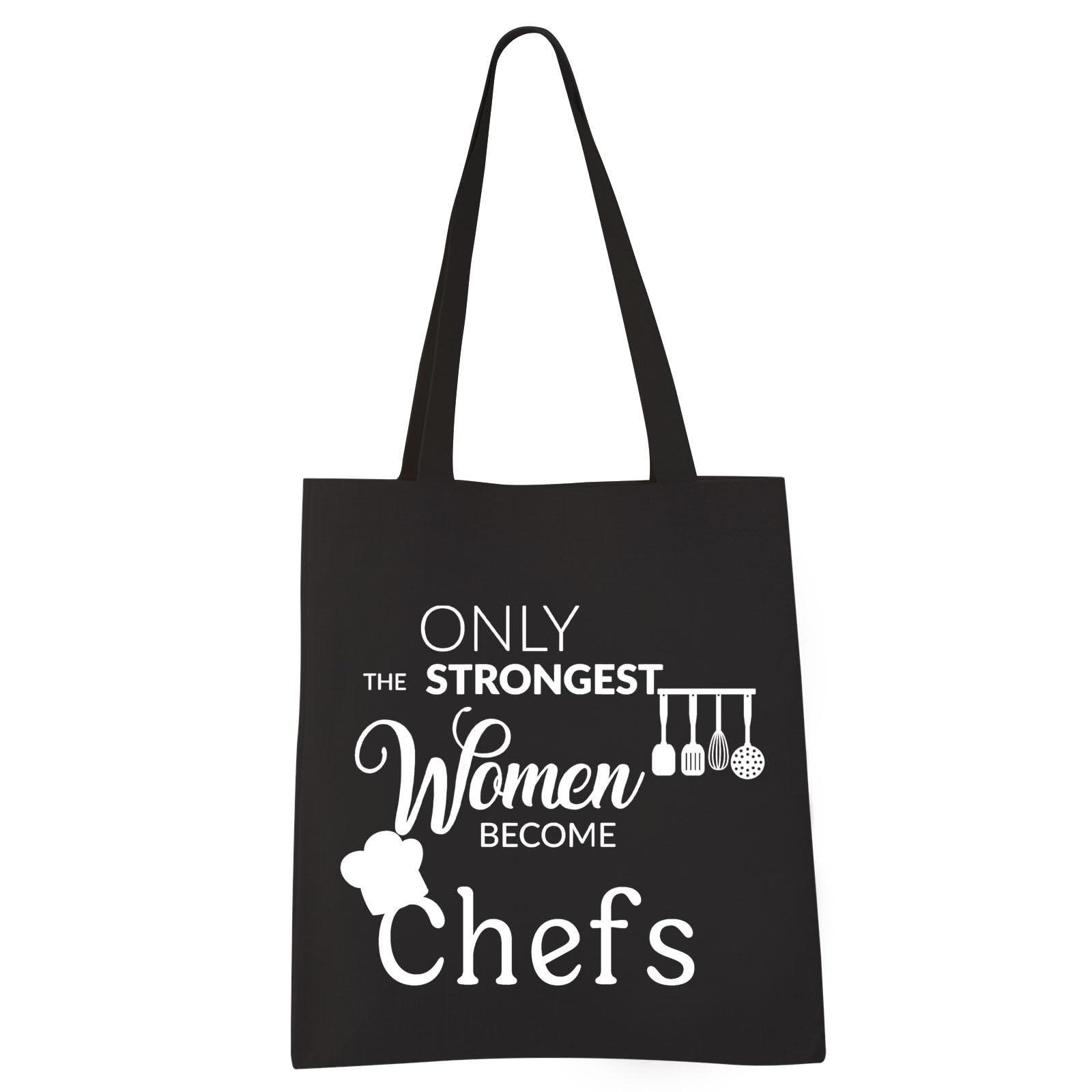 VAMSII Chef Tote Bag Women Chef Gifts Chef Shoulder Bag New Chef Gifts Culinary Gifts for Chefs Culinary Student Gifts (women Chefs tote)