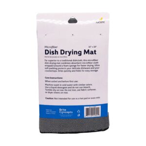 BRITE CONCEPTS Dish Drying Mat, 1 EA