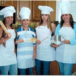 Chef Hat, 4 pack, Disposable