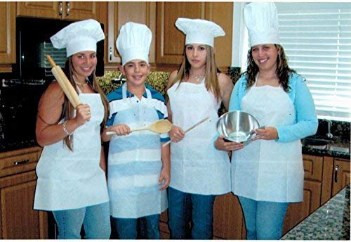 Chef Hat, 4 pack, Disposable