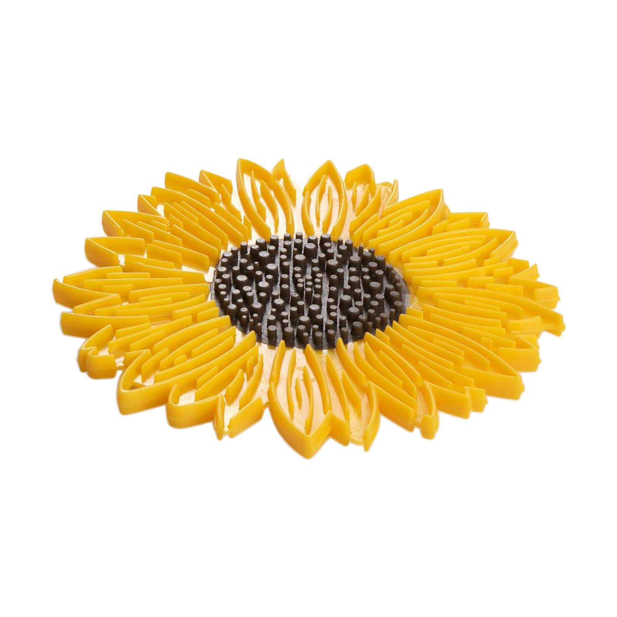 Charles Viancin Silicone Sunflower Trivet/Counter Protector, 6-Inch, Yellow