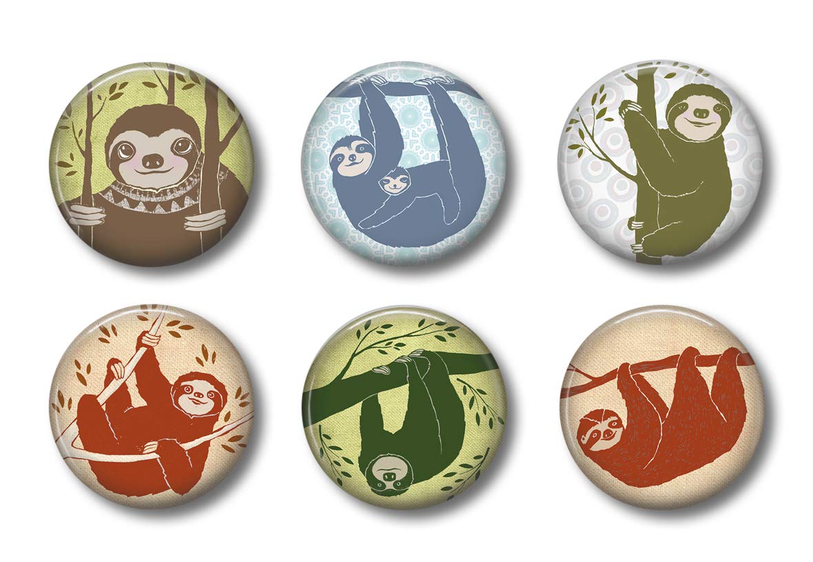 Sloth Magnets: Cute Locker Magnets for Boys and Girls (Sloth)