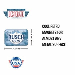 Desperate Enterprises Busch Light Refrigerator Magnet - Funny Magnets for Office, Home & School - Made in The USA