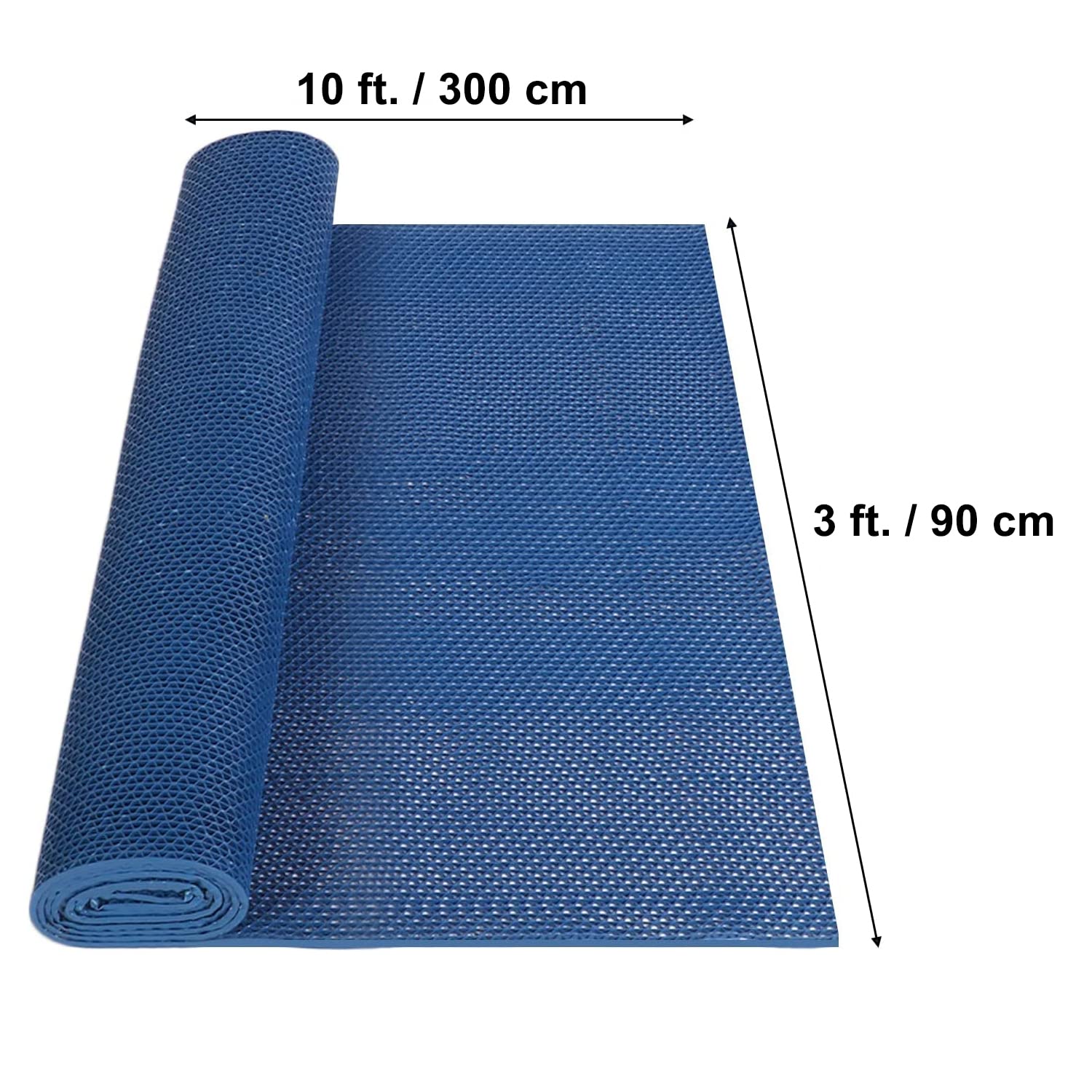 uyoyous Non-Slip Drainage Mat 35.4 x 82.6 inch Commercial Anti Fatigue PVC Floor Mat Wet Area Door Mat Bath Shower Floor Mat Versatile Restaurant Kitchen Heavy Duty Rugs for Indoor Outdoor Bathroom