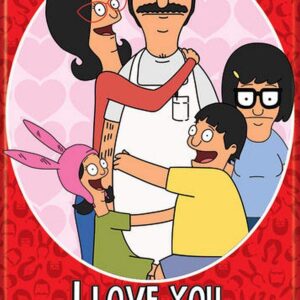 Ata-Boy Bob's Burgers 'I Love You' Magnet Magnet - 2.5" x 3.5" Magnet for Refrigerators, Whiteboards & Locker Decorations…