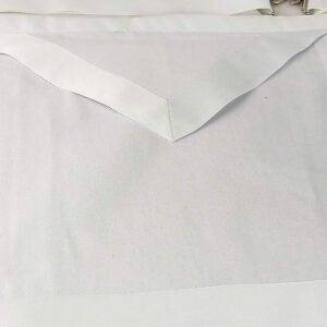 Freemason Entered Apprentice Masonic White Cloth Apron