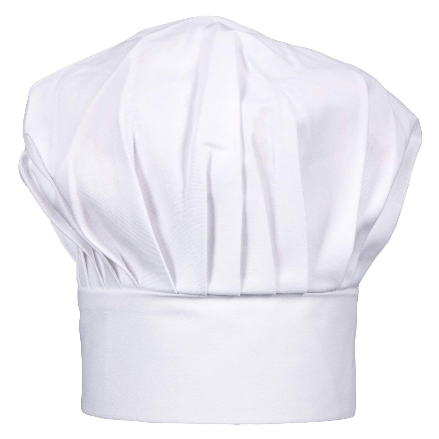 chefskin Kids Chef White Hat with Adjustable Closure Adjustable