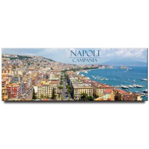 napoli fridge magnet italy travel souvenir campania naples mount vesuvius