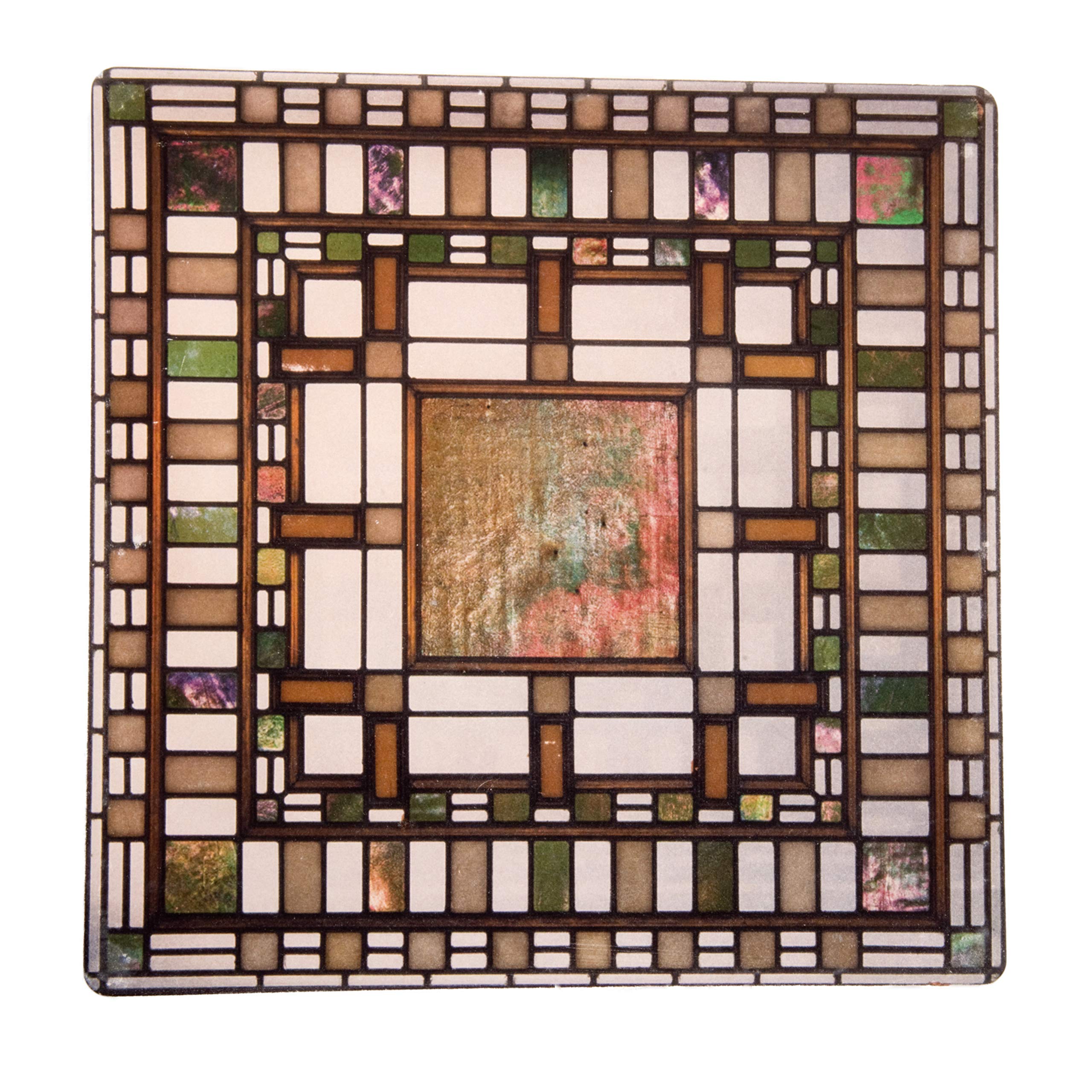 CoasterStone Frank Lloyd Wright Darwin D. Martin House Pier Trivet, One Size, Multicolor