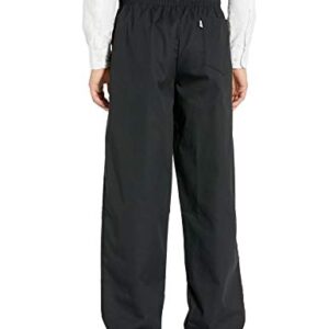 Uncommon Threads mens Classic Baggy With 3" Elastic Waist Chefs Pants, Black, X-Large US