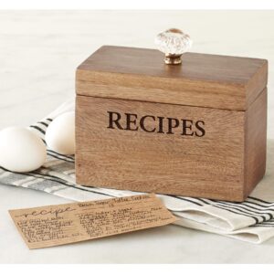 Mud Pie Recipe and Cookbook Holders (Door Knob Box)