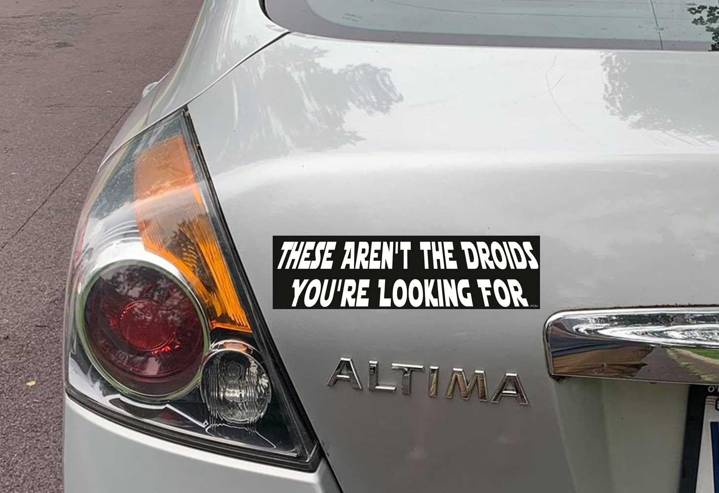 Gear Tatz - These aren't The Droids You're Looking for - Movie Tribute Car Magnet - 9.5 X 2.75 inches - Professionally Made in The USA - Magnetic Decal