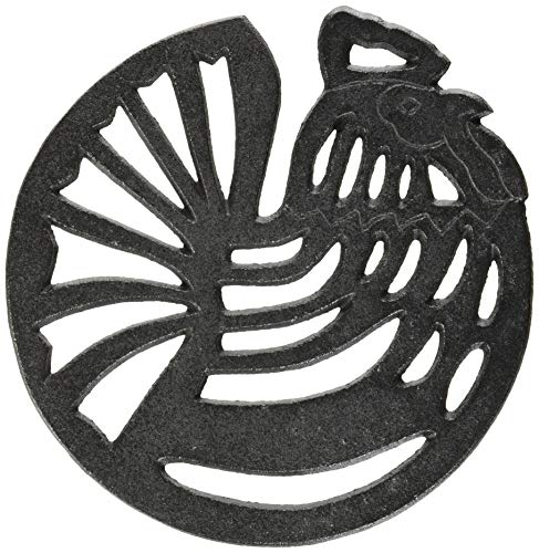 Old Mountain Pre-Seasoned Cast Iron Rooster Trivet