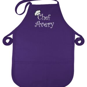 Personalized Kids Apron - Chef Apron for Kids - Add a Name to Personalize Kids Aprons for Girls or Boys