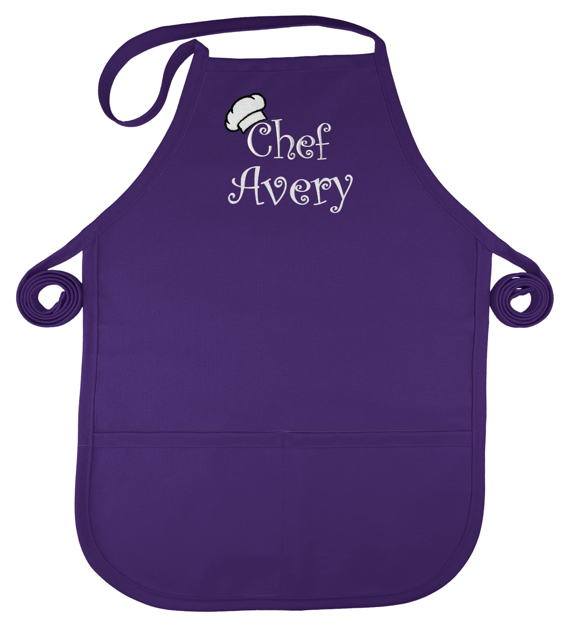 Personalized Kids Apron - Chef Apron for Kids - Add a Name to Personalize Kids Aprons for Girls or Boys