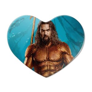 aquaman movie jason mamoa full costume heart acrylic fridge refrigerator magnet