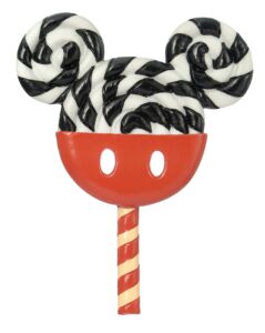 disney mickey mouse lollipop magnet multi color, 3 1/2 inch