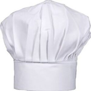 chefskin Personalized Children Chef Hat Adjustable, Custom Name and Color White