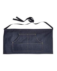 unisex jeans stitch denim waist apron os indigo denim