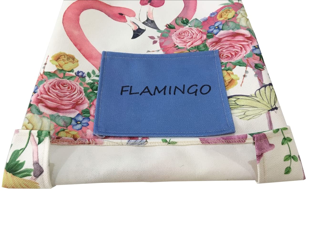 Aprons Mother Daughter Matching Animal Pink Flamingo Print Cotton Blend Cute Lovely Kitchen Mommy and Me for Women and Kids Children