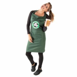 Barista Apron Halloween Costume - Classic Coffee Shop Theme Adult Outfits